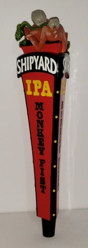 Shipyard Monkey Fist IPA Tap Handle