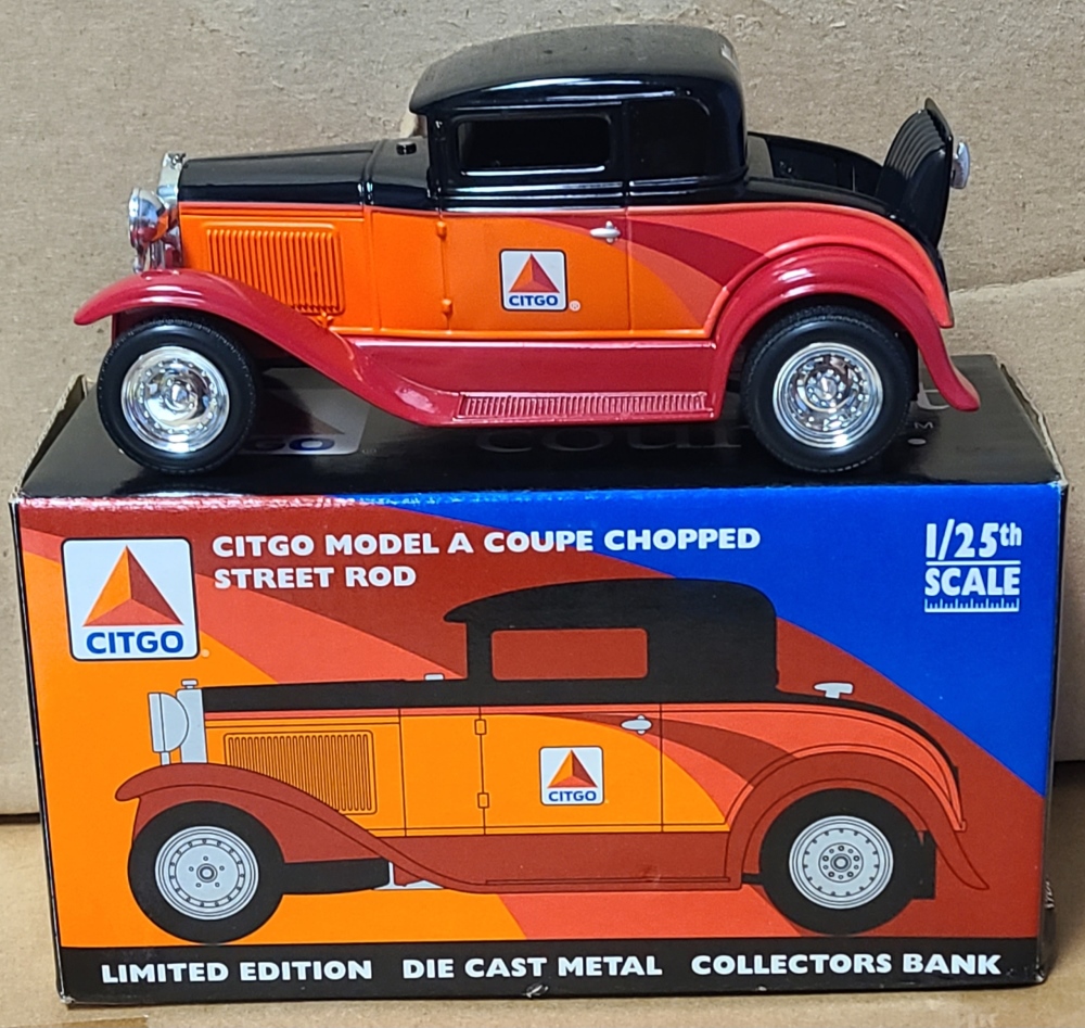 Citgo Diecast Model A Toy Truck Bank